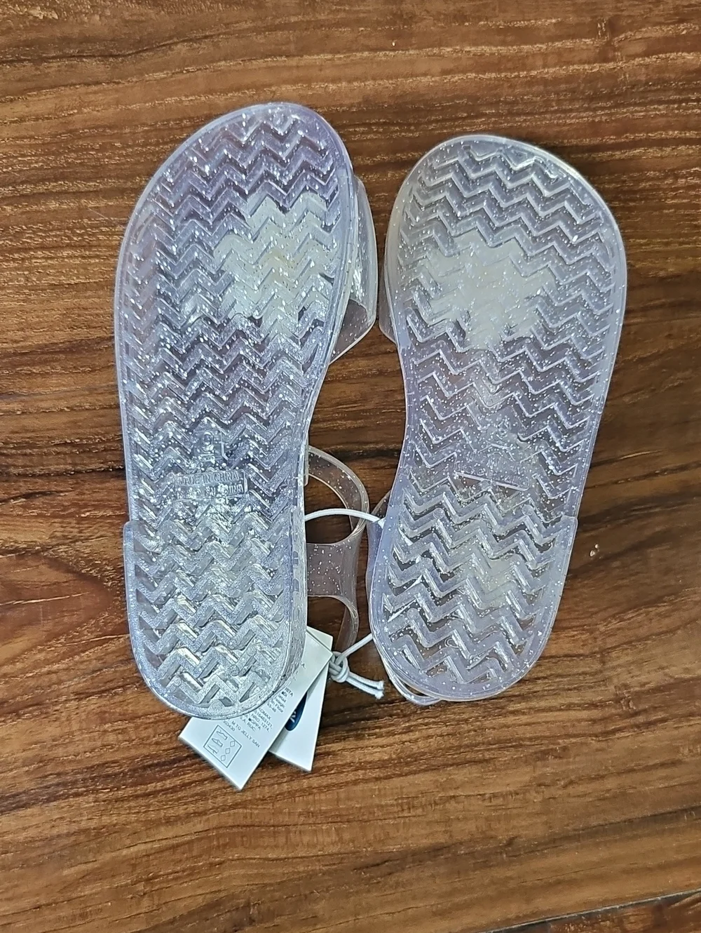 Old Navy | Shoes | Old Navy Clear Jelly T Strap Toddler Girl Sandals ...